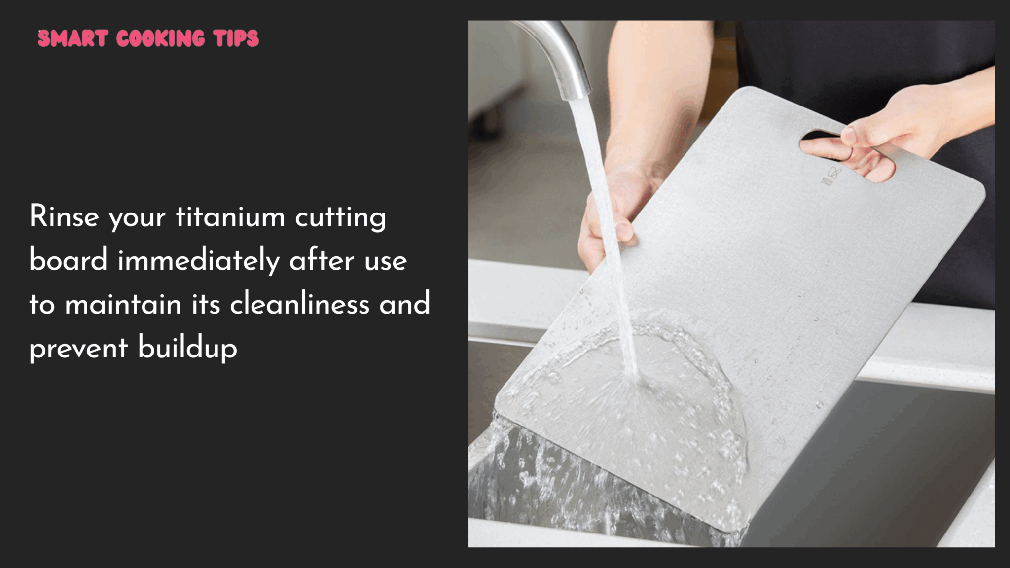 How to Clean and Maintain Titanium Cutting Board