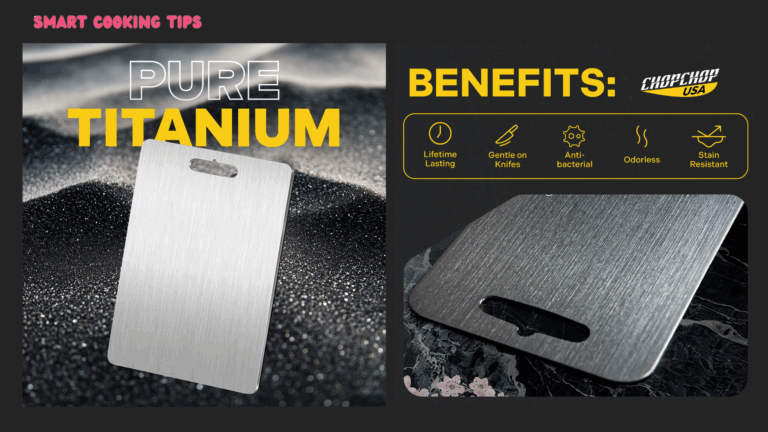 How to Clean and Maintain Titanium Cutting Board
